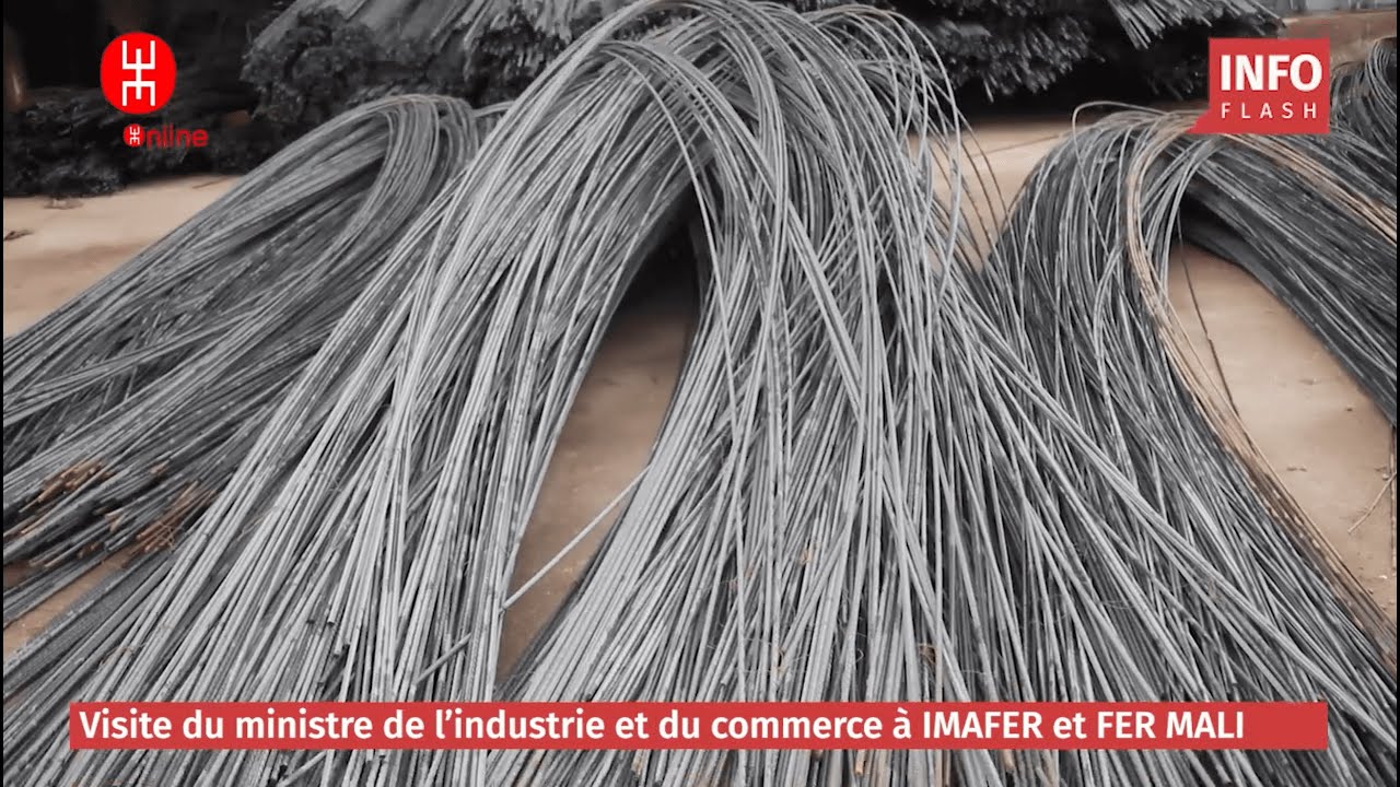 QUALITE DU FER À BETON : LE MINISTRE DE L’INDUSTRIE ET DU COMMERCE A ...